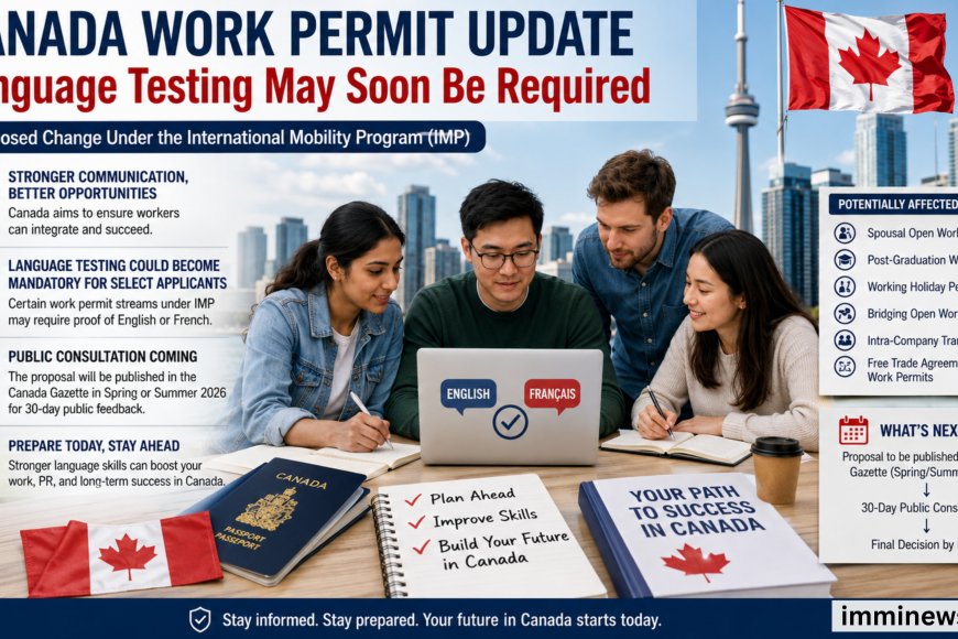 Big Canada Work Permit Change Coming? IRCC Plans New Language Test Rule ...
